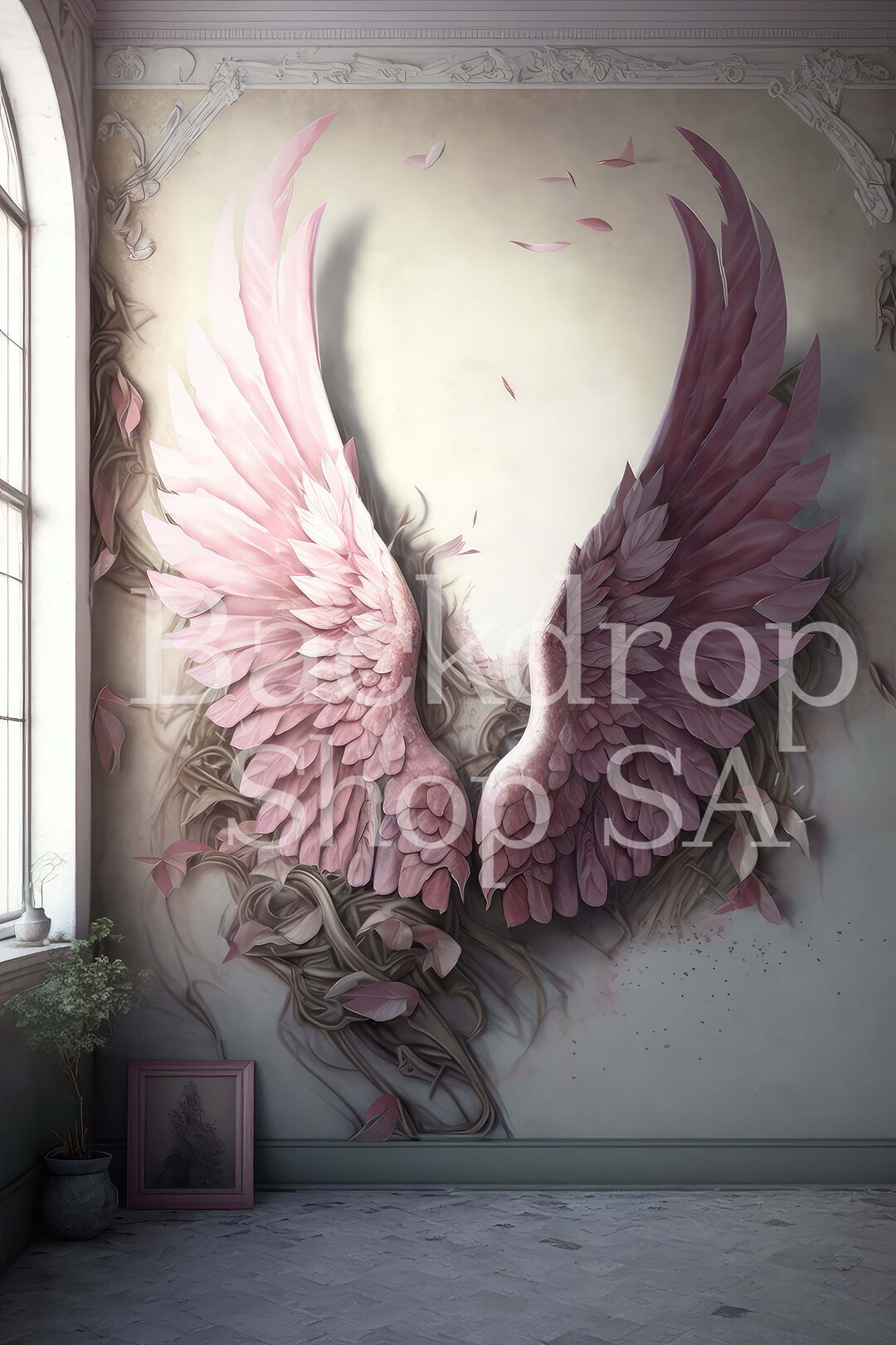 Fantasy Wing Digital Background - 4 BUNDLE - Etsy