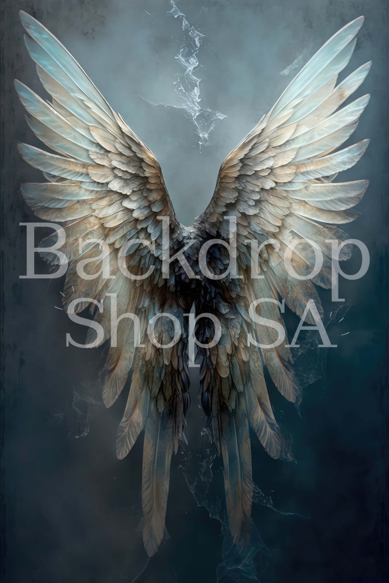 Gorgeous Big Wings Digital Background 4 BUNDLE - Etsy