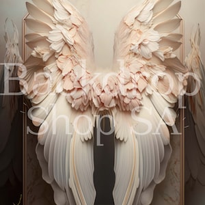 Fantasy Wing Digital Background - 4 BUNDLE - Etsy