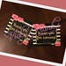 Kate Spade Inspired Thank You Card, Thank You Card, Kate Spade Favor ...
