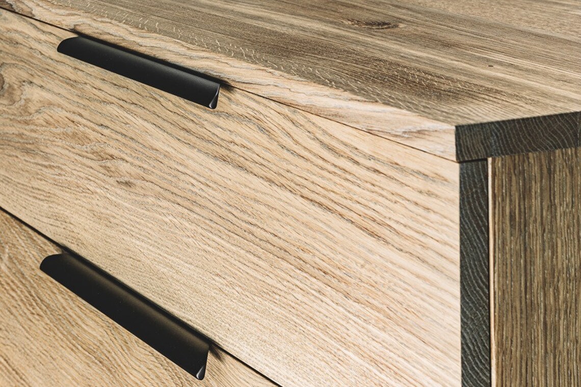 Industrial Commode / Modern Commode / Rustic Commode / Oak - Etsy