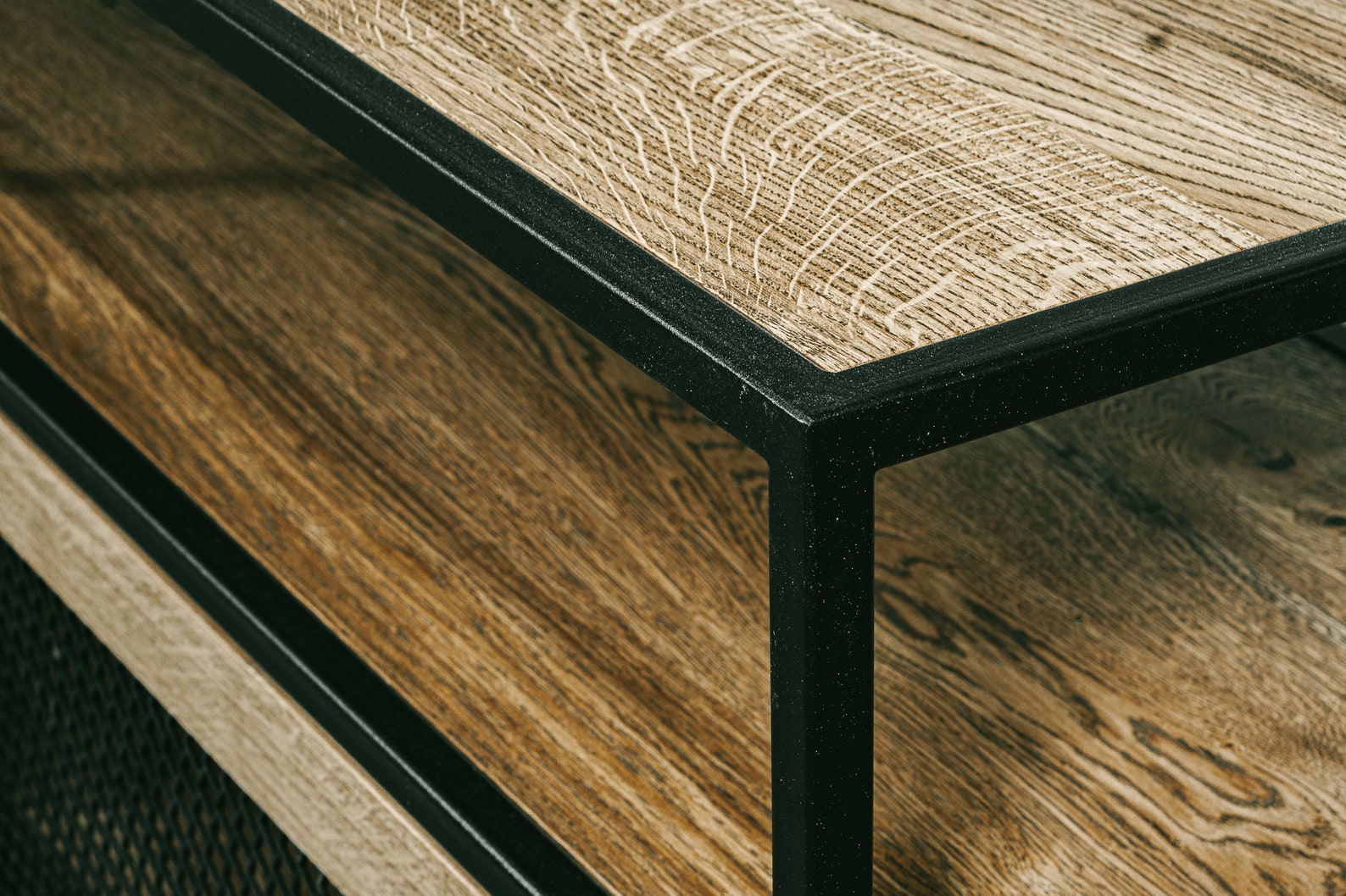 Industrial Commode / Modern Commode / Rustic Commode / Oak Commode ...