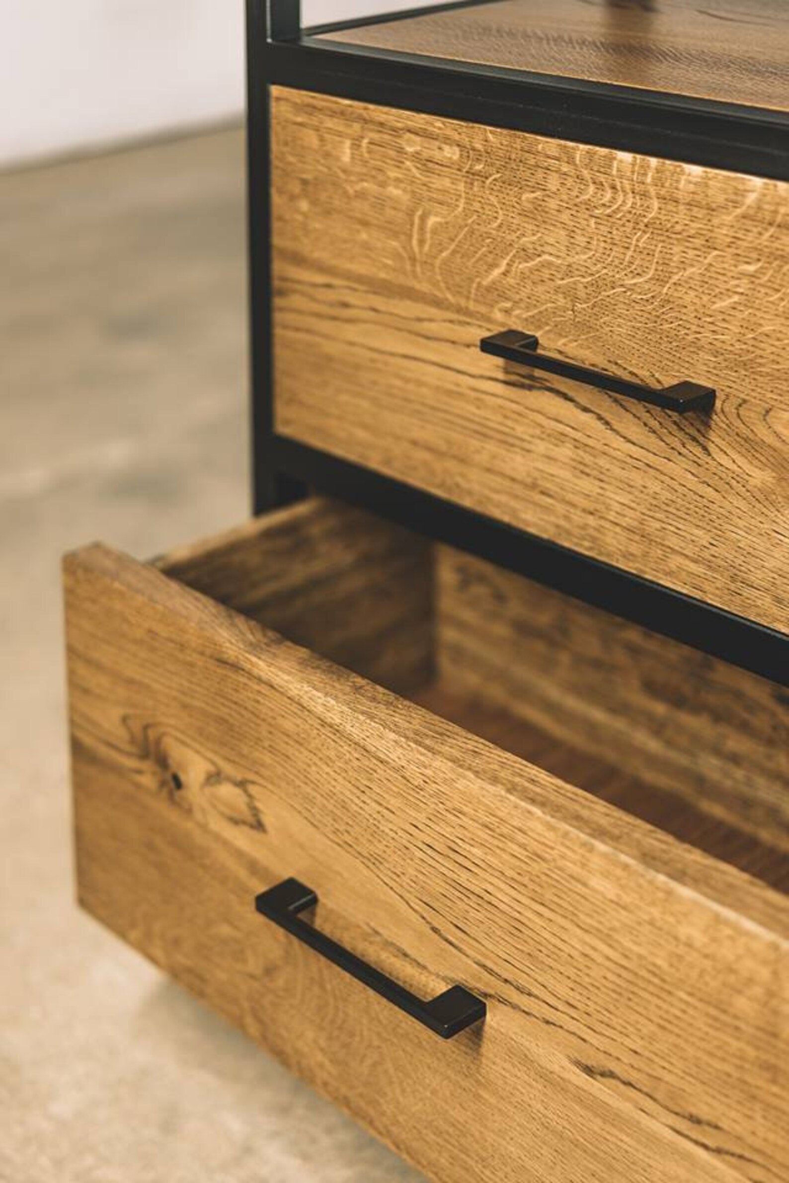 Industrial Commode / Modern Commode / Rustic Commode / Oak - Etsy