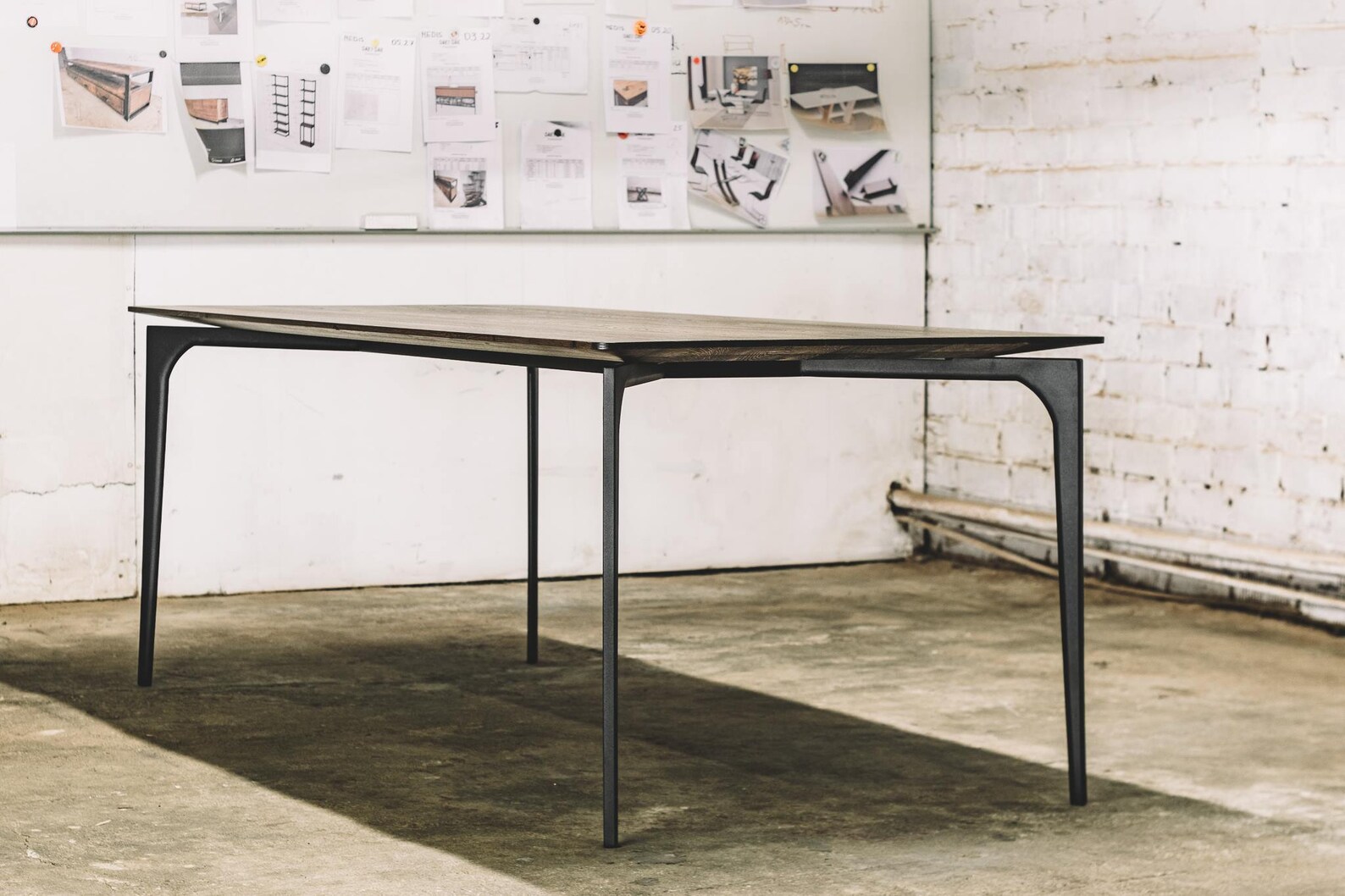 Industrial Dining Table Oak Table Modern Table Rustic | Etsy