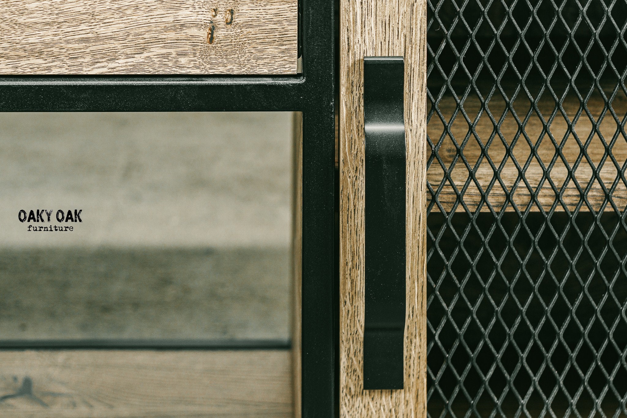 Industrial Commode / Modern Commode / Rustic Commode / Oak Commode ...