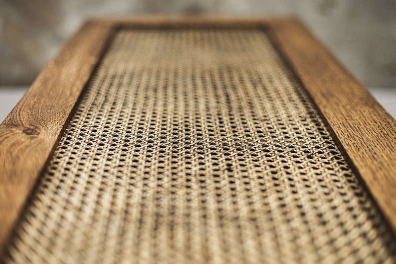 Industrial Style Rattan Cupboard / Modern Shelf/ Rustic Commode ...