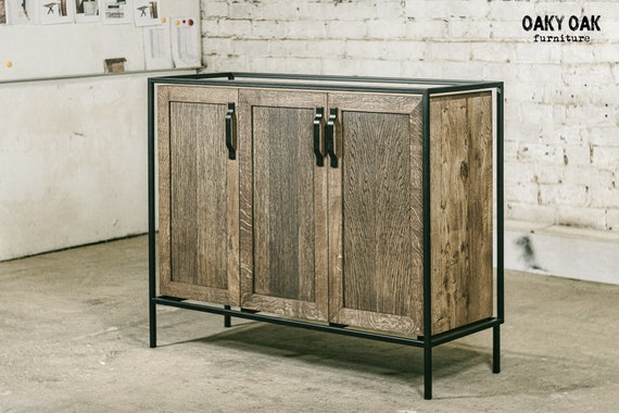 Industrial style cupboard store