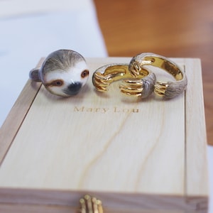 Sloth Ring - Etsy