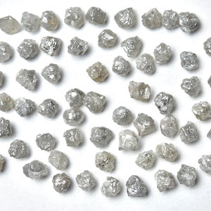 Natural Diamond Rough for Jewelry, Gray, Natural Form Diamond, Uncut ...