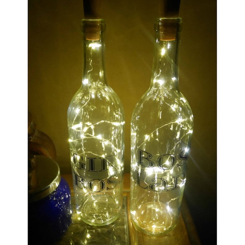 Boss Lady Girl Boss Lighted Wine Bottles Fairy Light Bottle | Etsy