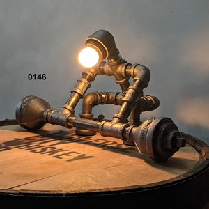 Industrial; Pipe Lamp; Robot; Pipeman; Desk Lamp; Table Lamp ...