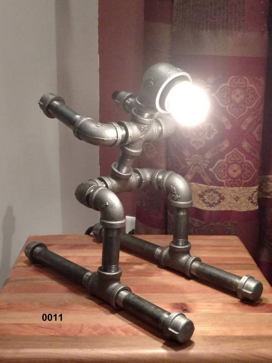 Industrial Pipe Lamp; Desk Lamp; Table Lamp; Robot Lamp; Pipe Lamp ...