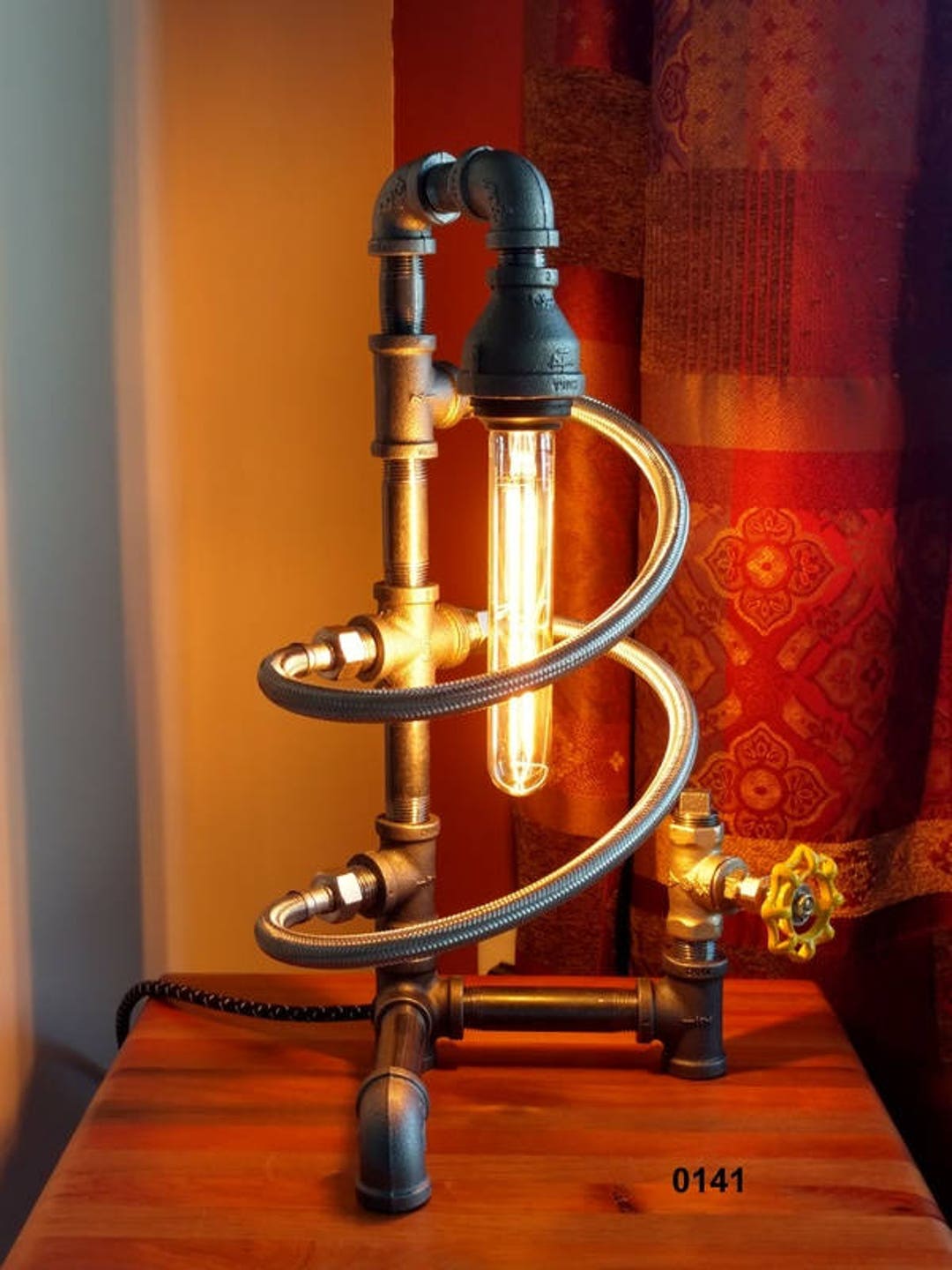 Industrial Pipe Lamp; Pipe Lamp; Edison Lamp, Desk Lamp, Table Lamp ...