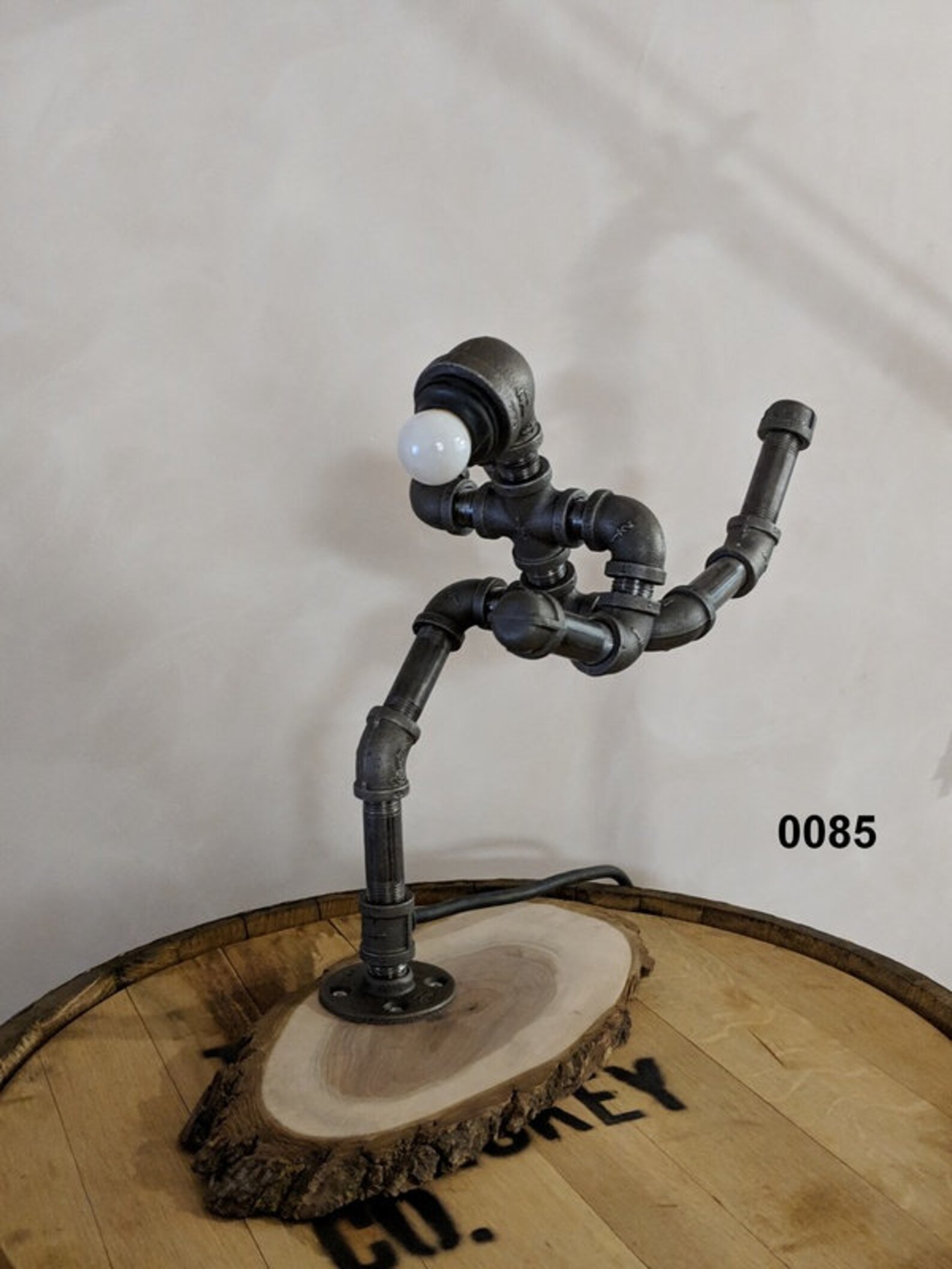 Industrial Pipe Lamp; Pipe Lamp; Pipeman; Robot Lamp; Desk Lamp; Table ...
