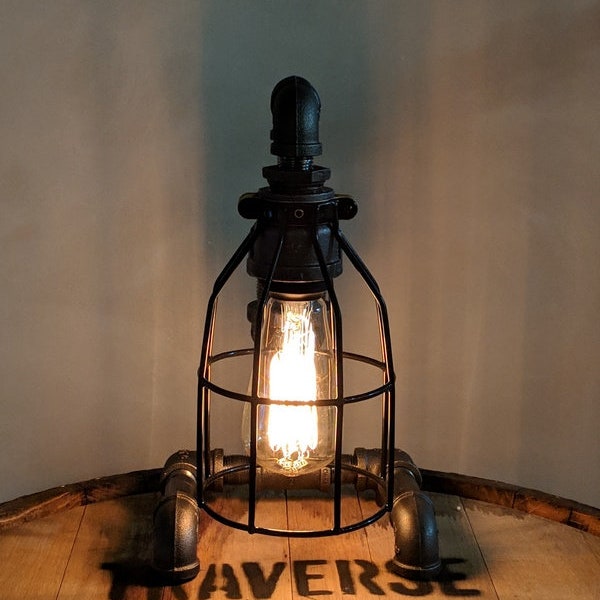 Cage Lamp - Etsy