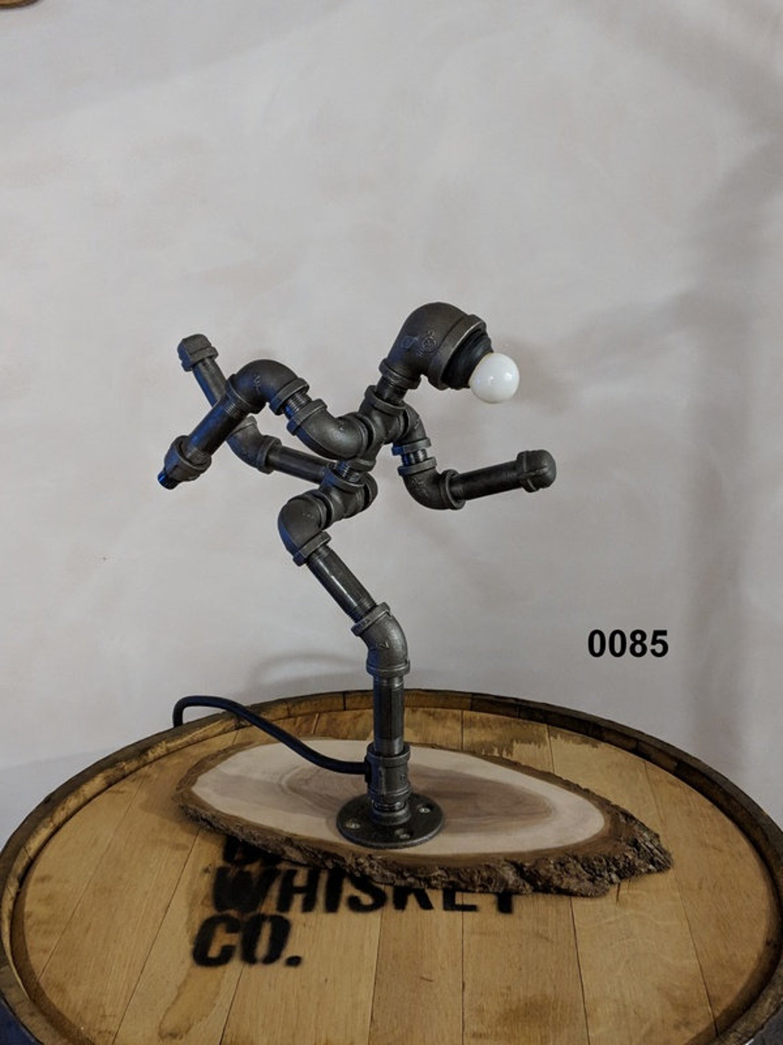 Industrial Pipe Lamp; Pipe Lamp; Pipeman; Robot Lamp; Desk Lamp; Table ...