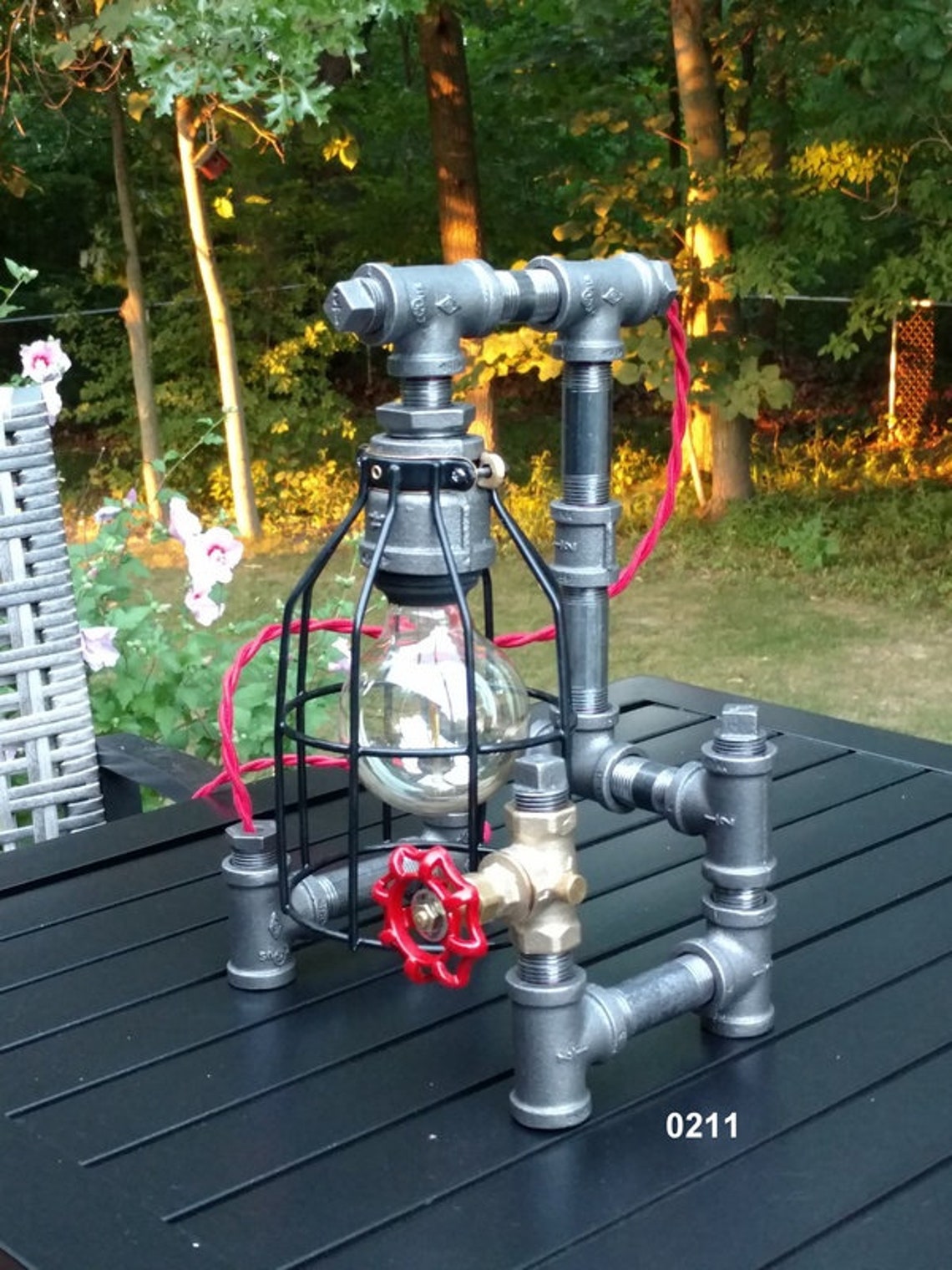 Industrial Pipe Lamp Desk Lamp Table Lamp Accent Lamp - Etsy