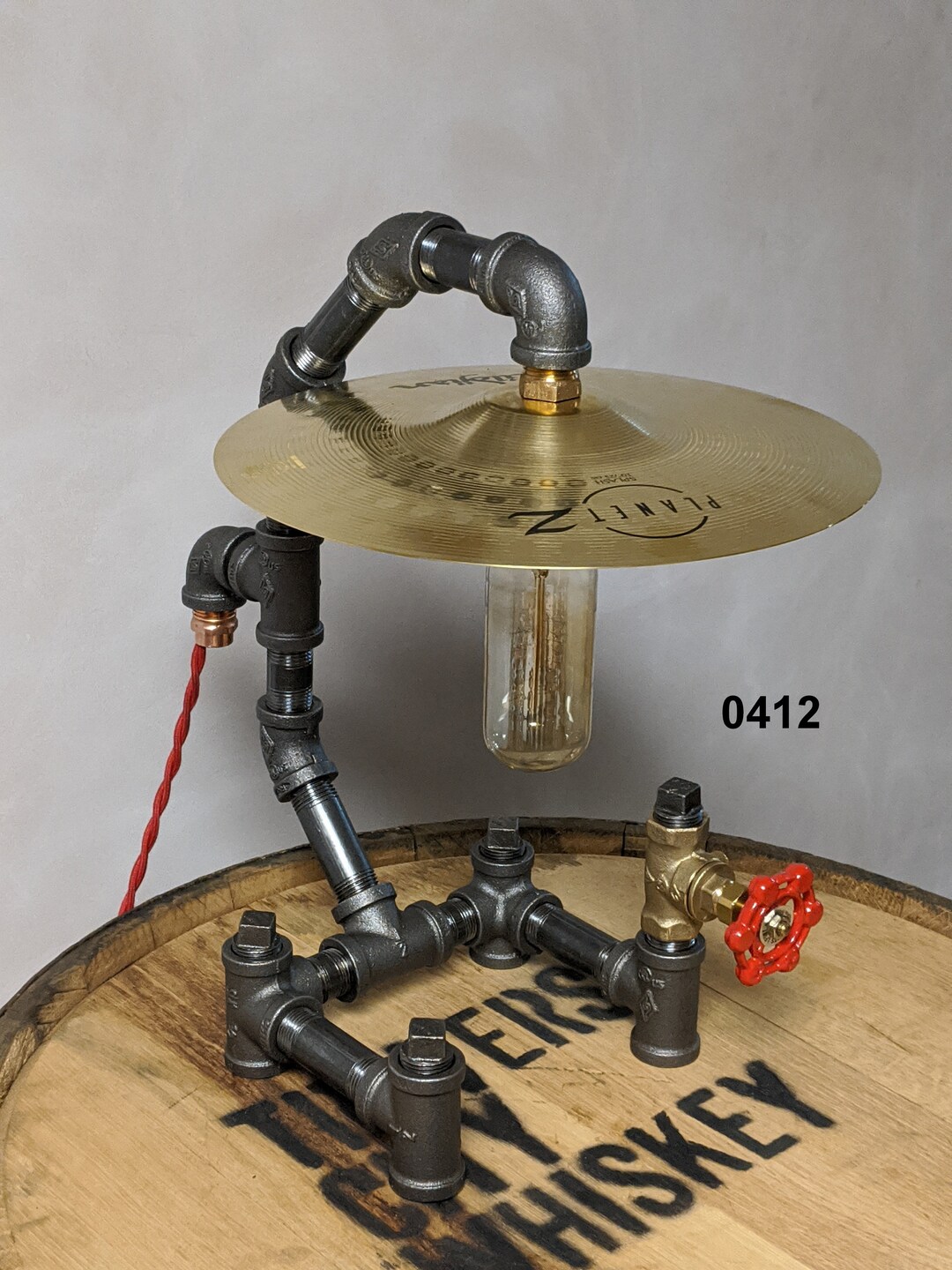 Cymbal; Pipe; Industrial; Drum; Band; Desk; Lamp; Lighting; Accent ...