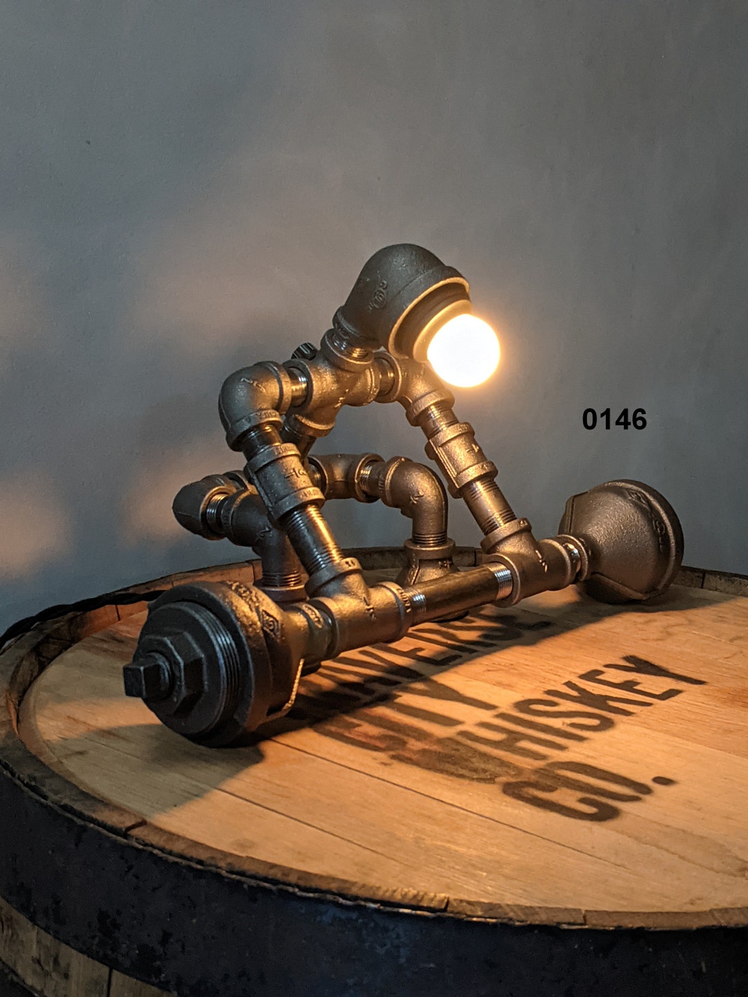 Industrial; Pipe Lamp; Robot; Pipeman; Desk Lamp; Table Lamp ...