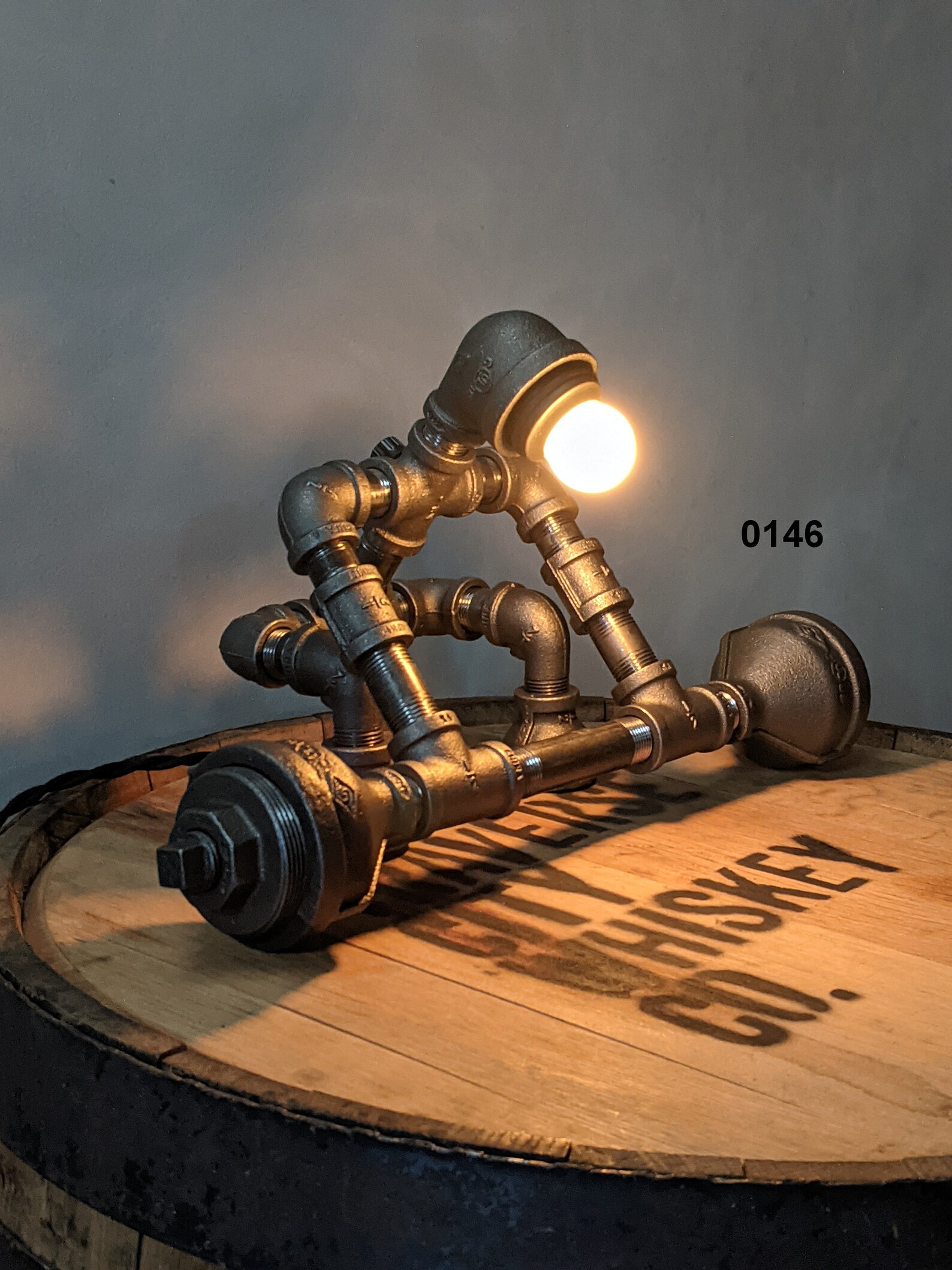 Industrial; Pipe Lamp; Robot; Pipeman; Desk Lamp; Table Lamp ...