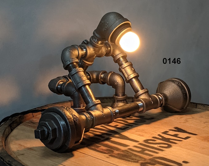 Industrial; Pipe Lamp; Robot; Pipeman; Desk Lamp; Table Lamp ...