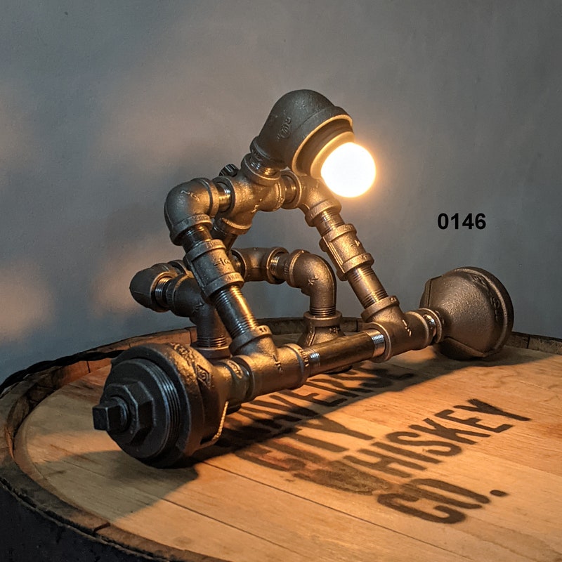 Plumbing Pipe Lamp - Etsy