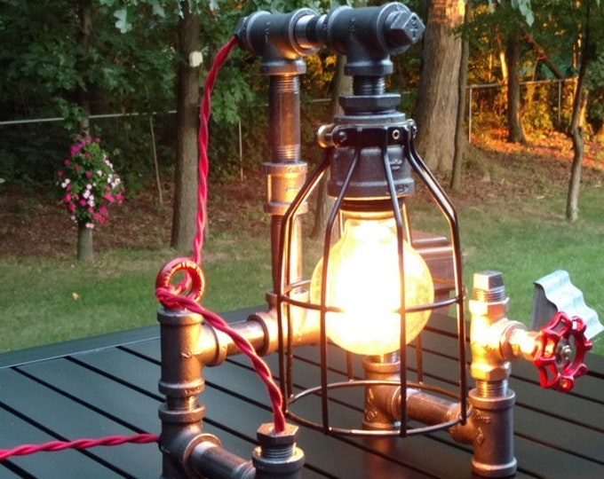 Industrial Pipe Lamp Desk Lamp Table Lamp Accent Lamp - Etsy