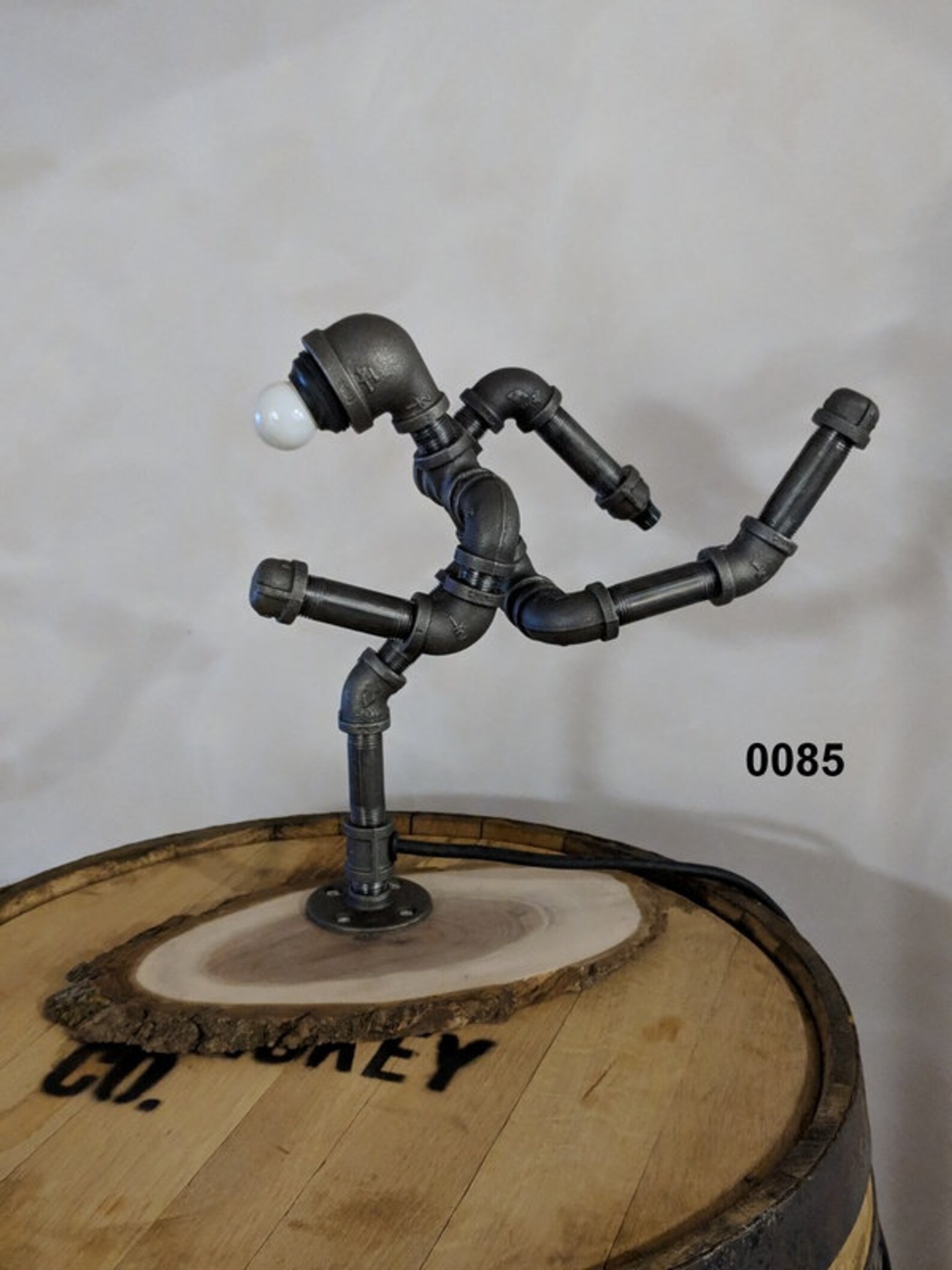 Industrial Pipe Lamp; Pipe Lamp; Pipeman; Robot Lamp; Desk Lamp; Table ...
