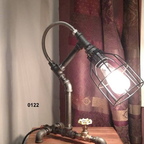 Industrial Pipe Lamp Desk Lamp Table Lamp Accent Lamp - Etsy
