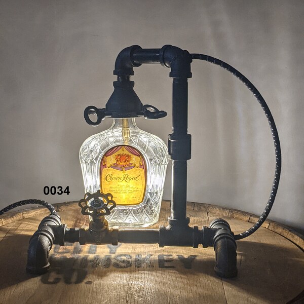 Iron Pipe Lamp - Etsy