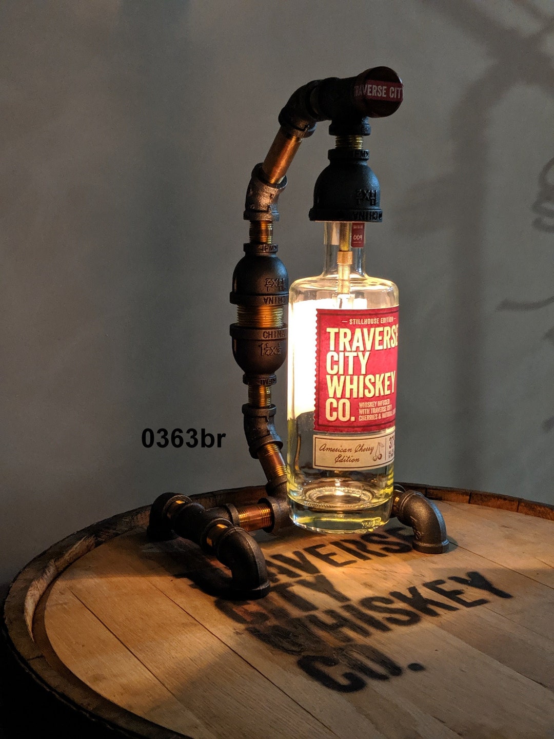 Bottle Lamp; Bar Lamp; Table Lamp; Desk Lamp; Industrial Pipe Lamp ...