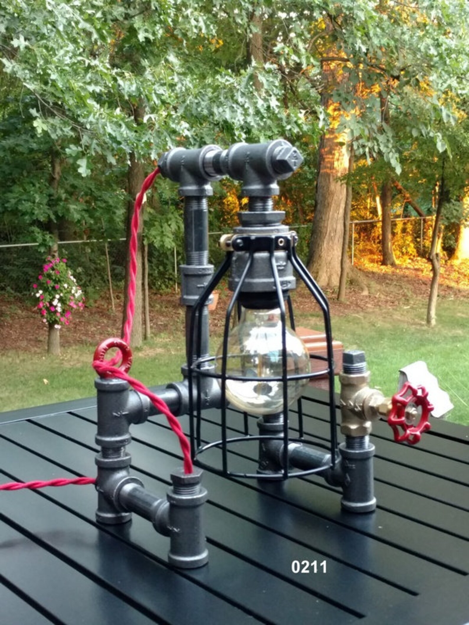 Industrial Pipe Lamp Desk Lamp Table Lamp Accent Lamp - Etsy