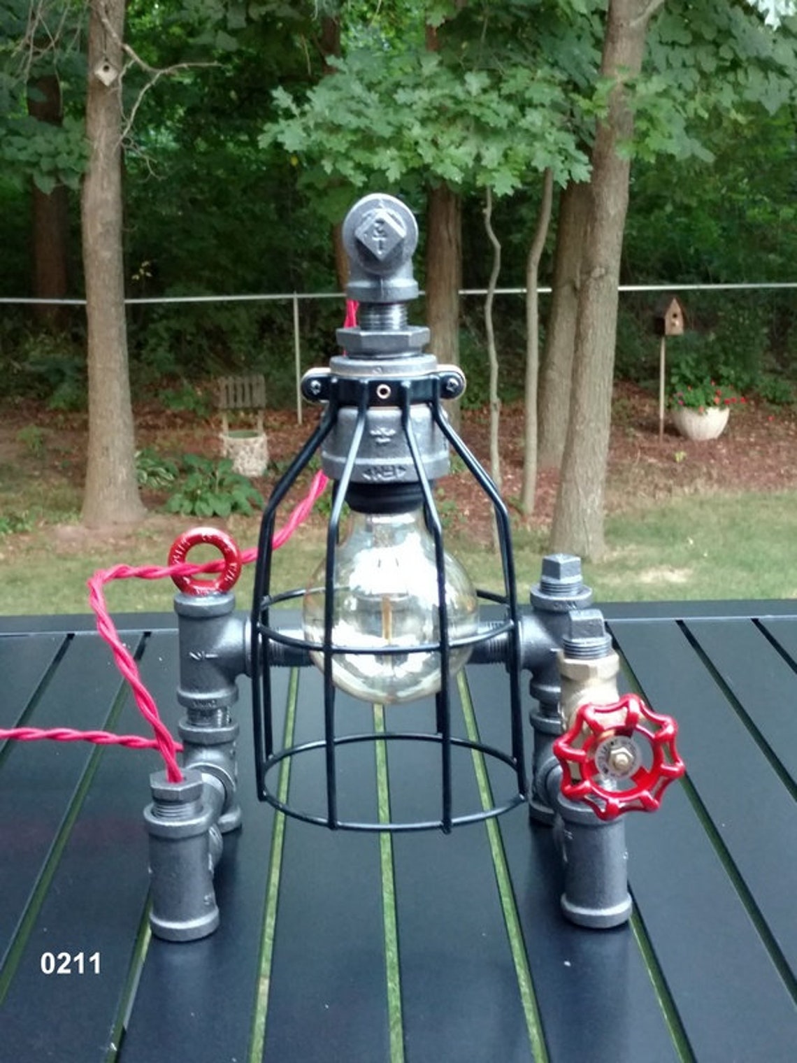 Industrial Pipe Lamp Desk Lamp Table Lamp Accent Lamp - Etsy