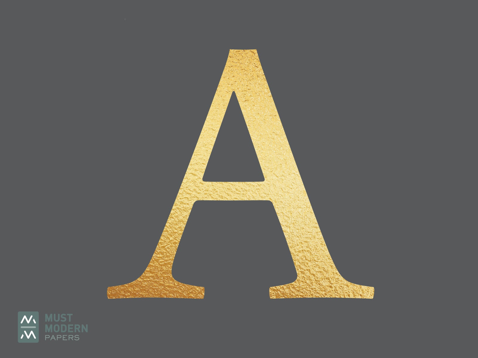 Classic Gold Foil Alphabet, Gold Clipart, Gold Font Clipart, Gold ...