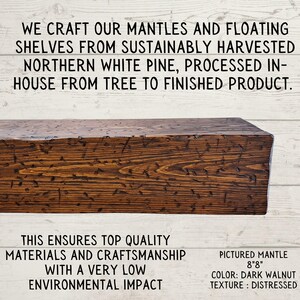 Distressed Mantle / Weathered Mantle / Contemporary Mantle / Hewn ...