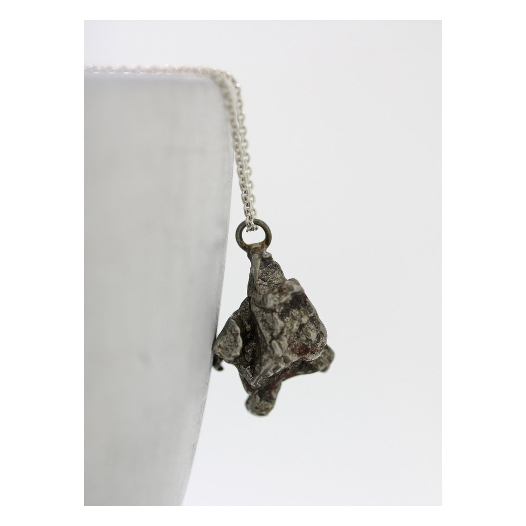 Campo Del Cielo Iron Meteorite Necklace / Iron Meteorite Pendant ...