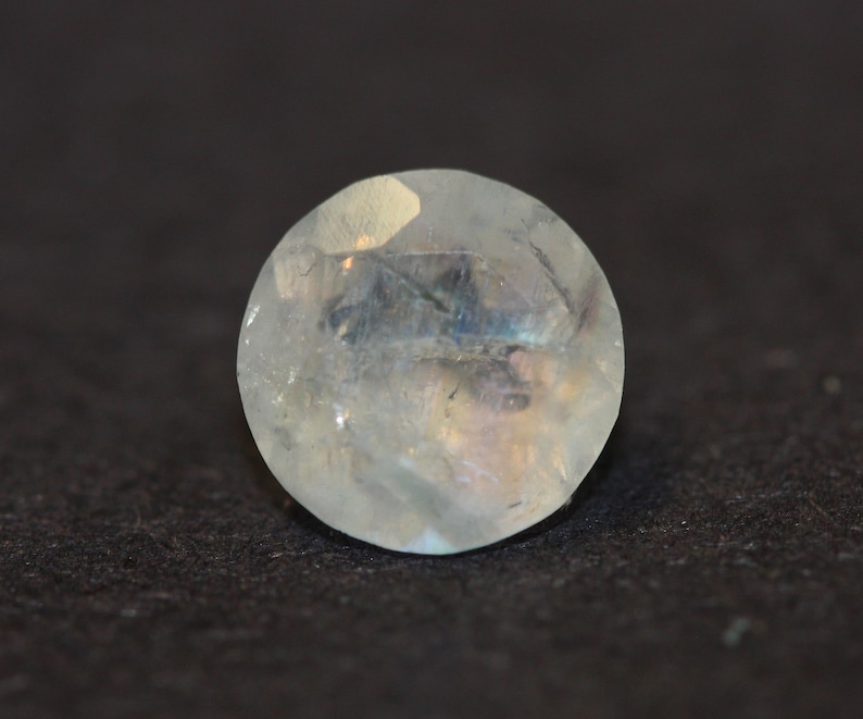 Faceted Moonstone Stone Round / 4mm / 5mm / 6mm / 7mm / 8mm / | Etsy UK