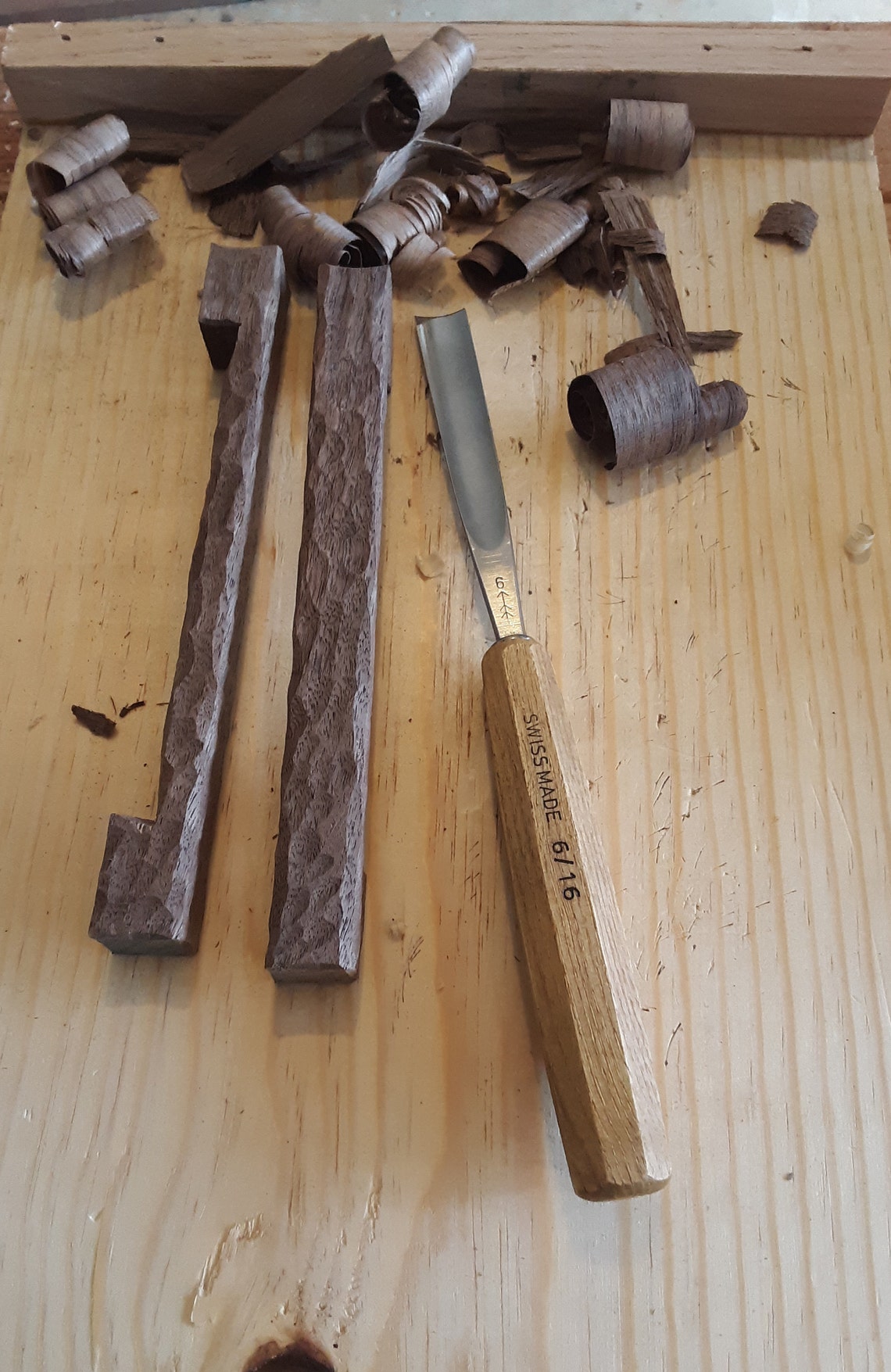 Walnut Drawer Pull - Etsy