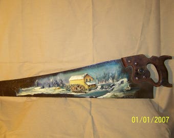 Painted saws | Etsy