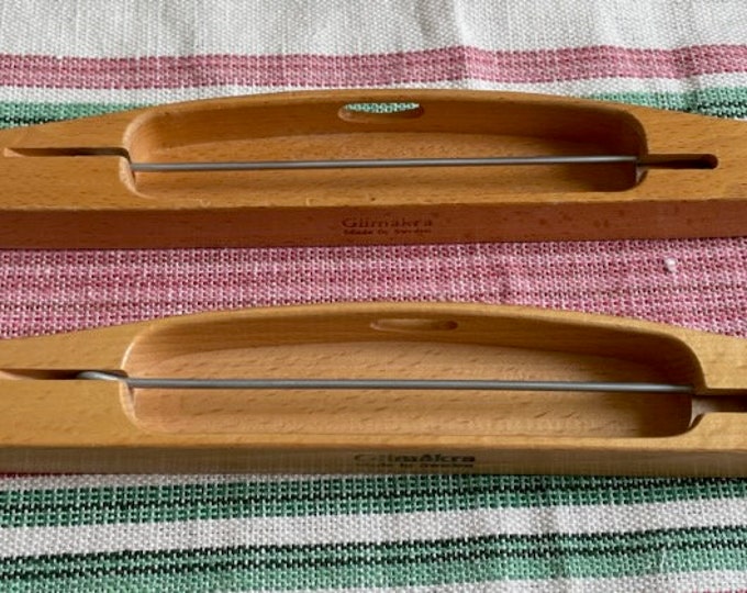 2 Swedish Wooden Weaving Shuttles / Weaving Tools - Etsy