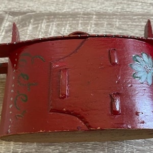 Antique Swedish Wooden Box / Tina Box / Dated 1903 / Home Decoration - Etsy