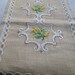 Swedish Hand Embroidered Table Runner / Vintage Table Linen - Etsy