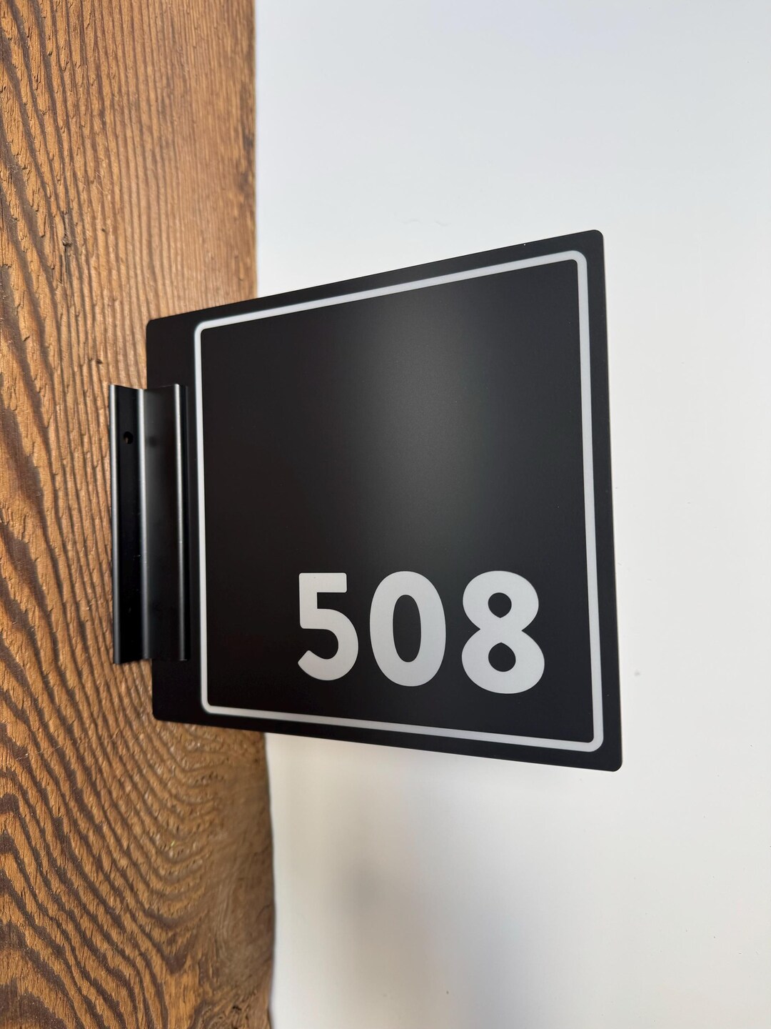 Custom Room Number Signs | Side Projection Hardware Included - Etsy