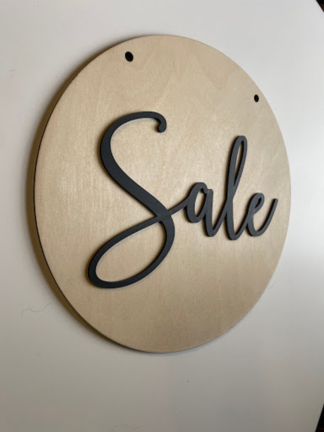 Custom Design Bathroom Sign - 2D - 9x9" - Etsy