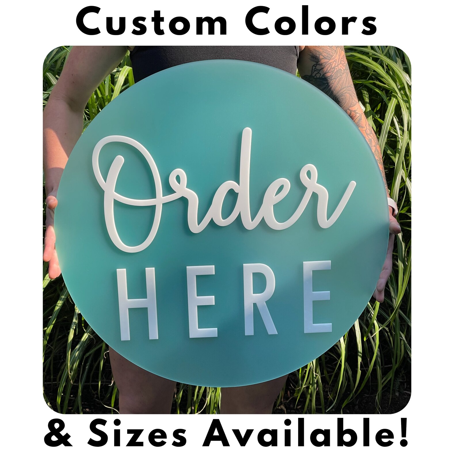 Pay Here BUSINESS Sign Custom COFFEE SHOP Restaurant Bakery - Etsy