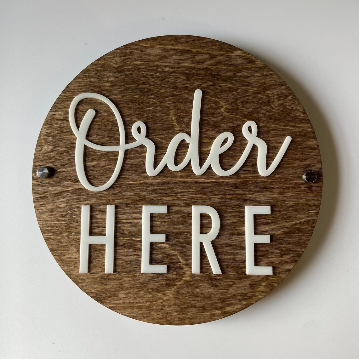 Order Here Pickup Here BUSINESS Sign Custom COFFEE SHOP - Etsy