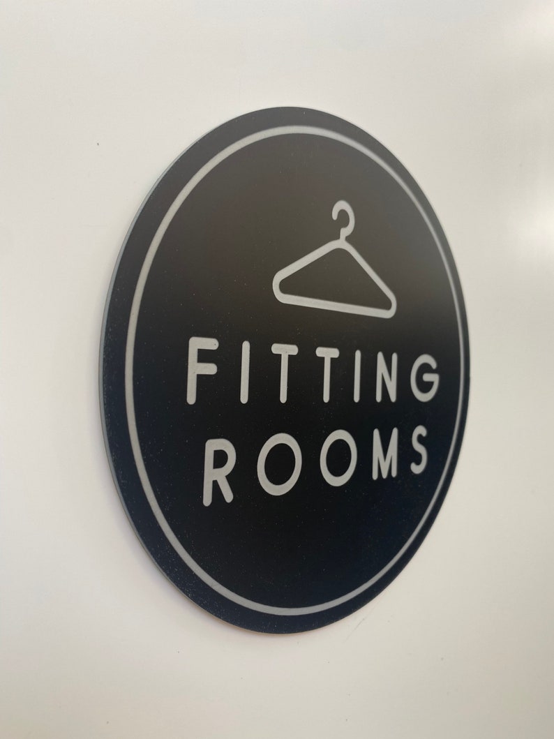 Fitting Room Sign Business Clothing Boutique Store Retail - Etsy