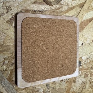 Golf Gift Coasters Set of 4 Maple Wood Drink Holder | Gift for Him ...