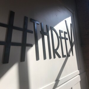 Large CUSTOM Business Logo Sign Custom Commercial Sign Vinyl Decal Wood ...