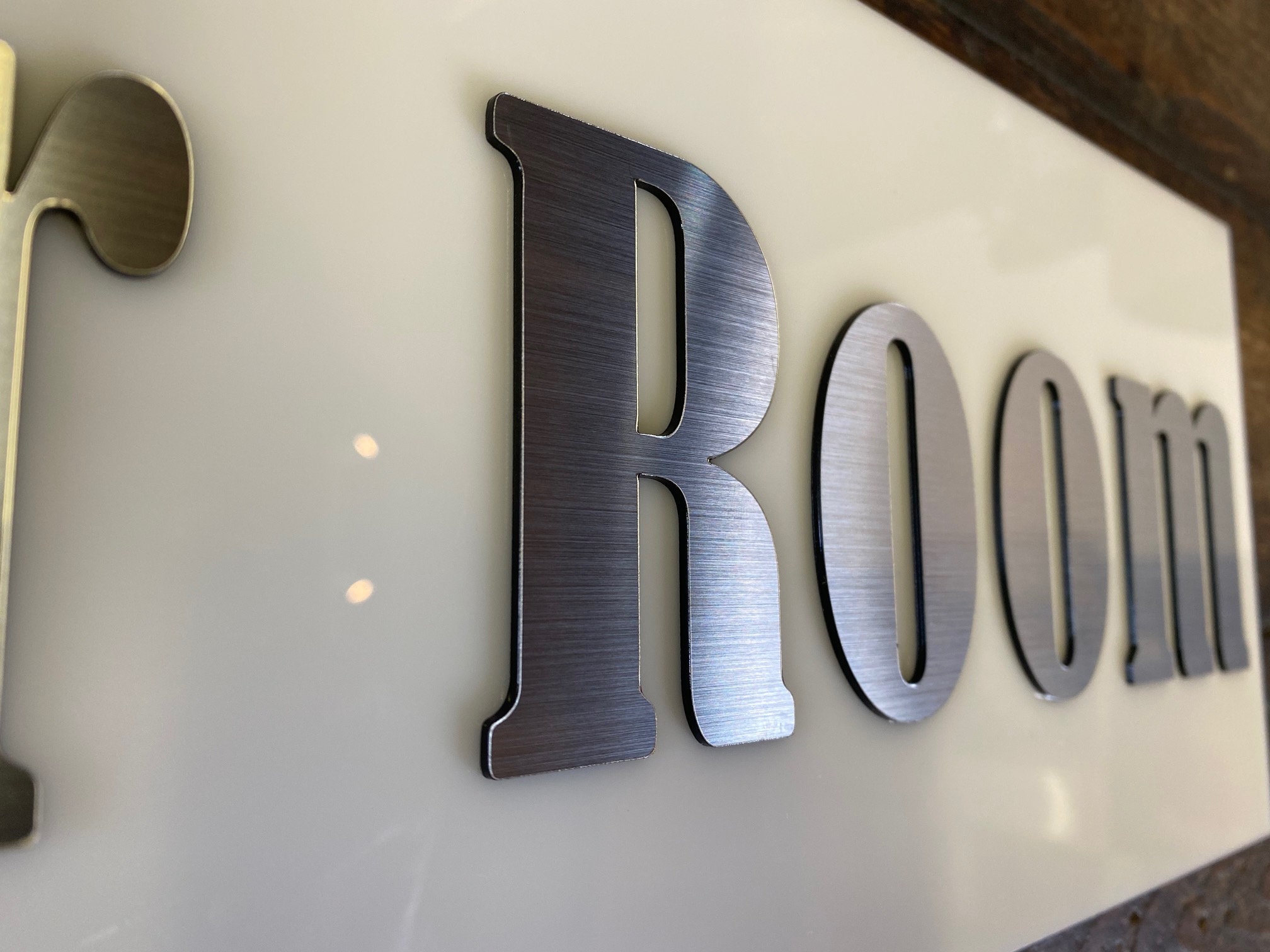 Large Gym Locker Room Directional Sign Custom Crossfit | Etsy